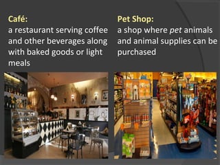 Shop and its Different Types | PPT