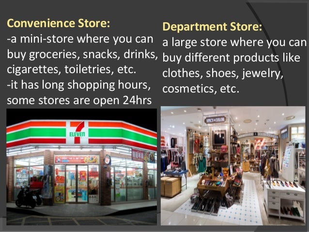 Shop and its Different Types