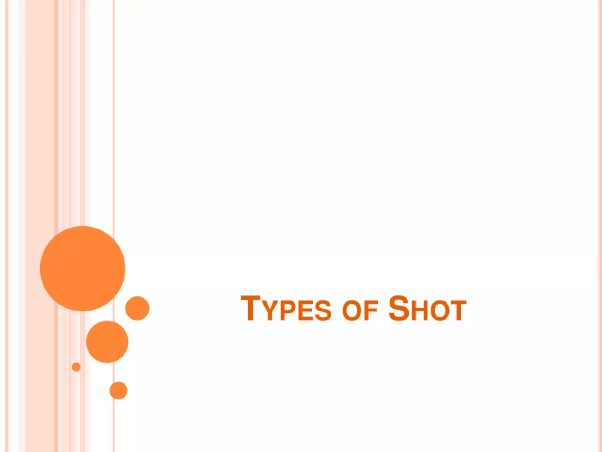 Types of shot estefania gasperi | PDF