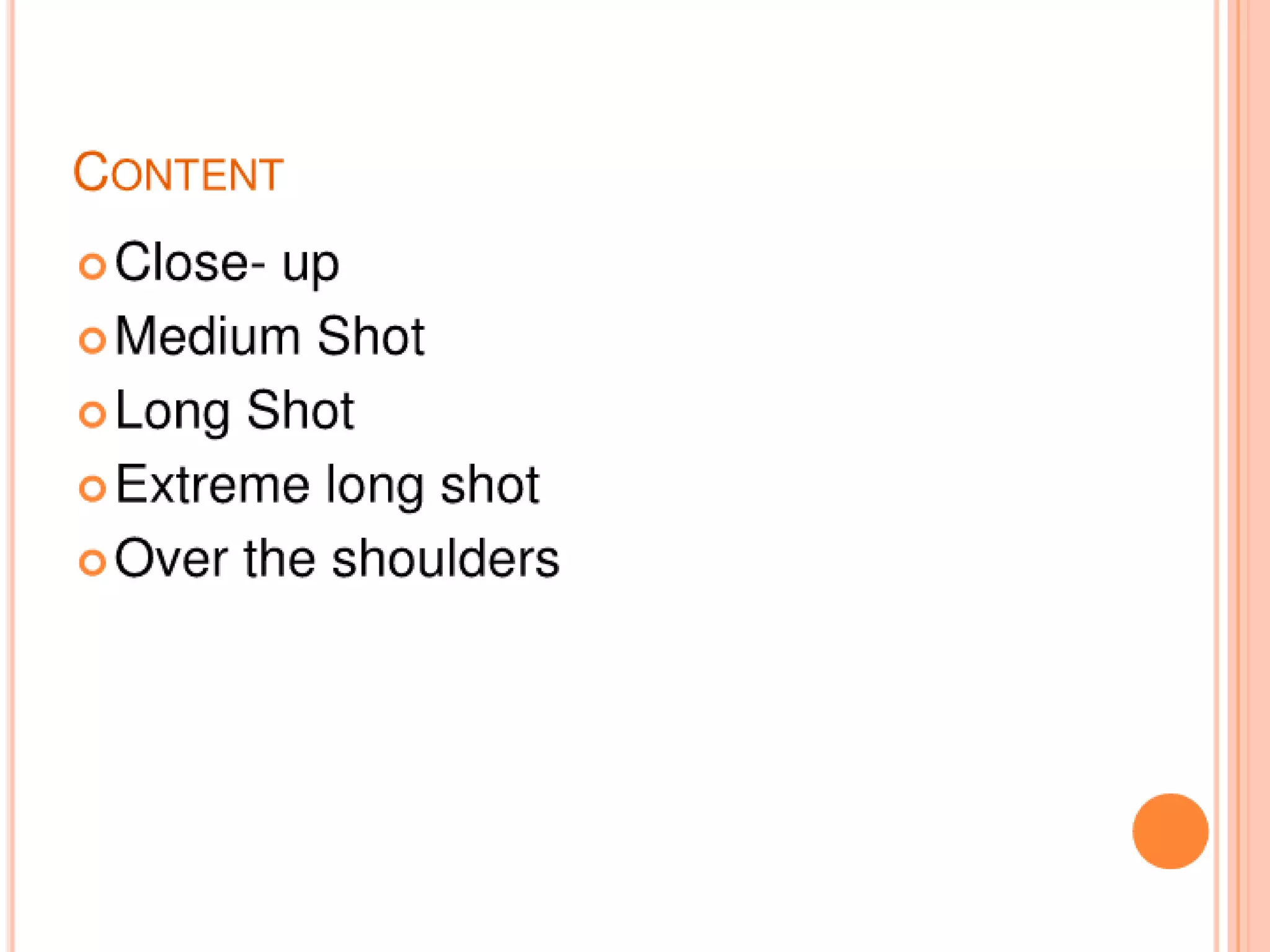 Types of shot estefania gasperi | PDF