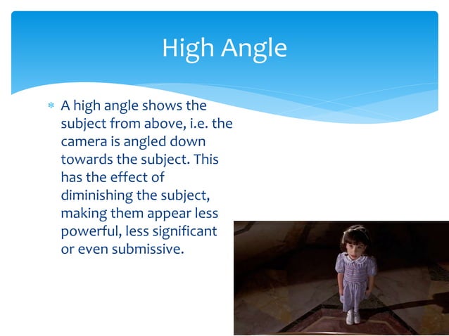 Types of Shot in Media | PPT