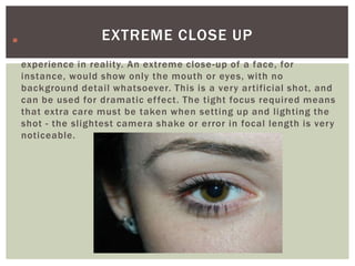 Types of shots | PPTX