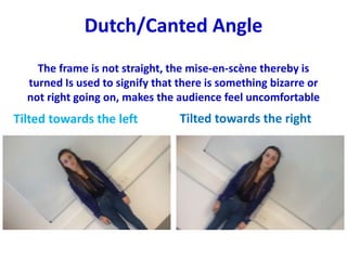 Types Of Camera Framing & Angles | PPT