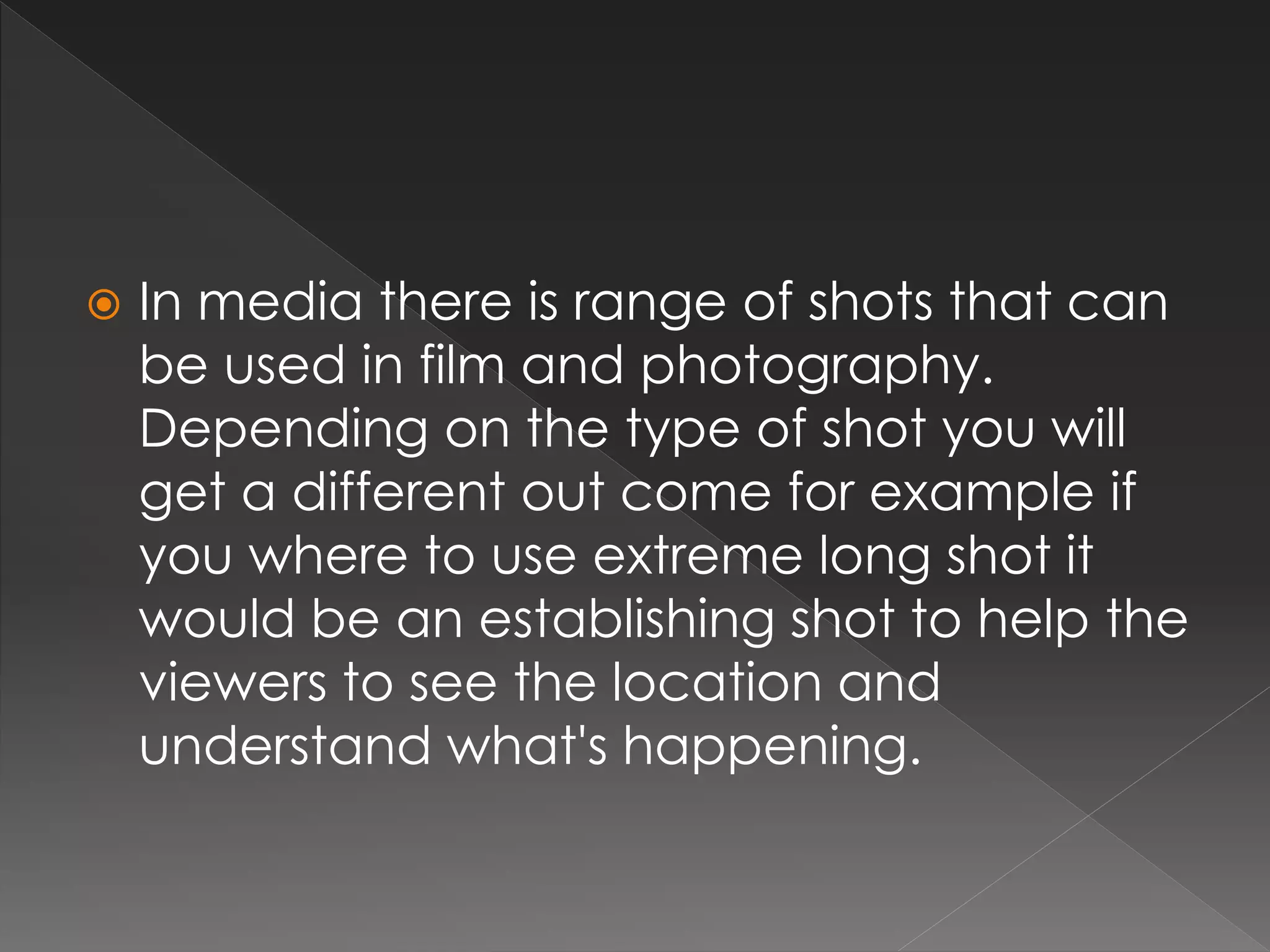 Types of shots | PPTX