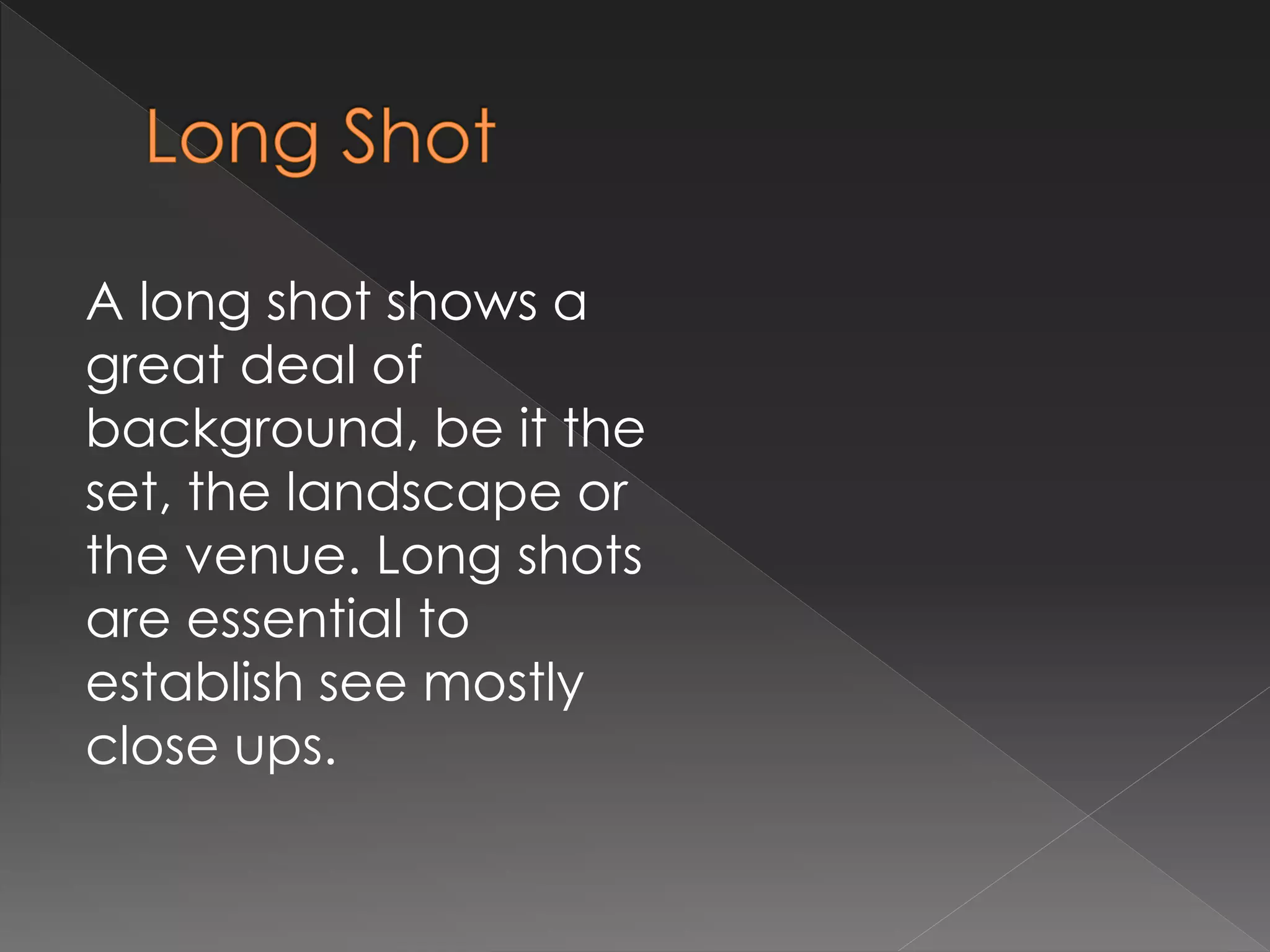 Types of shots | PPTX