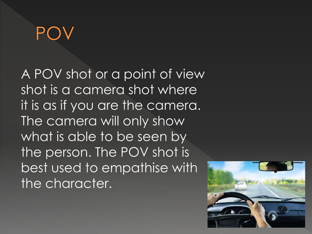 Types of shots | PPTX | Photography | Arts and Crafts