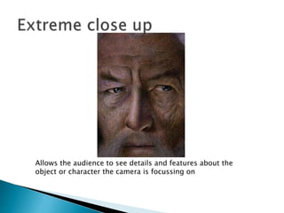 Types of shots media | PPTX