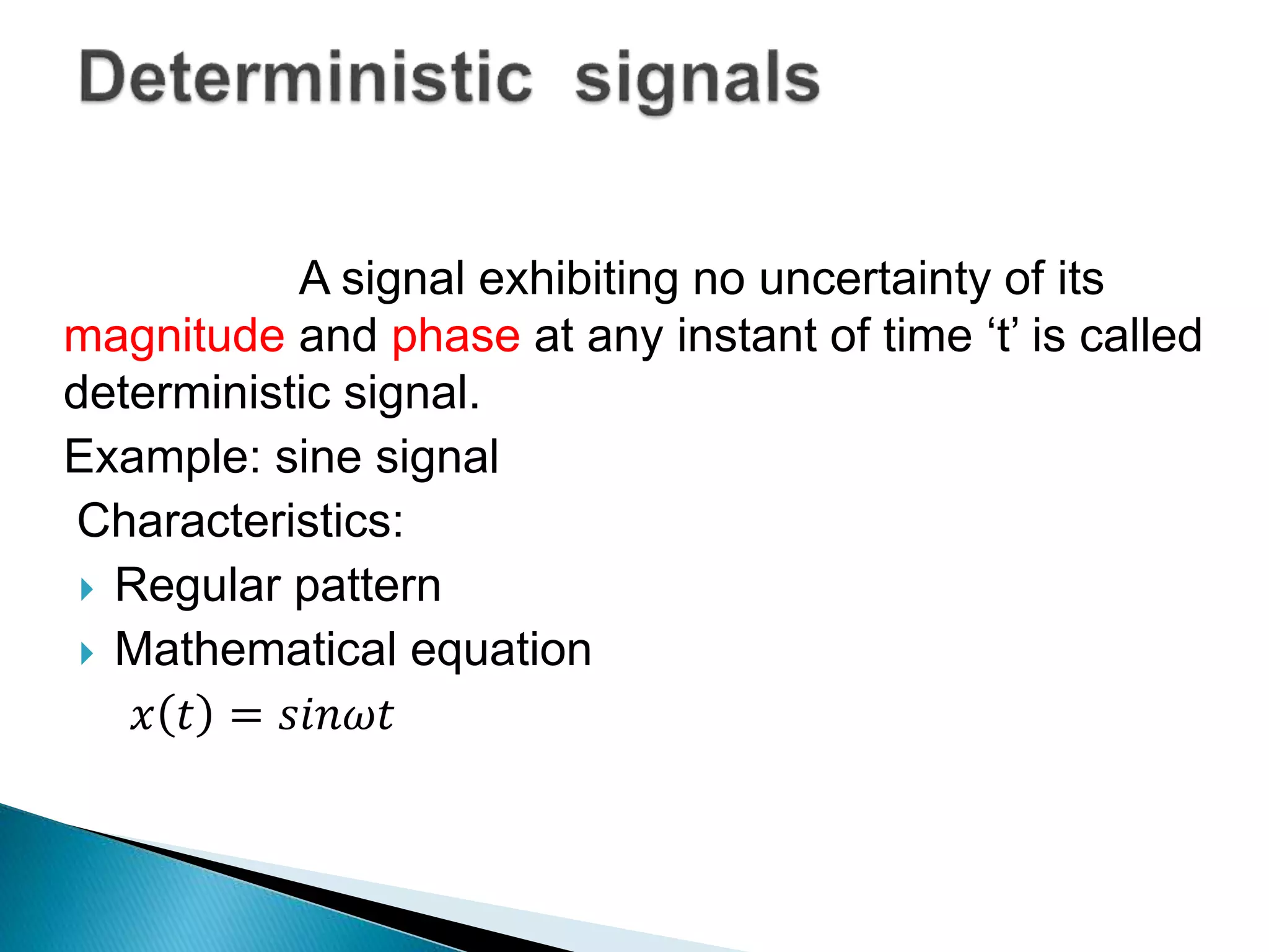 Types of signals/functions & Difference b/w Fourier and Laplace ...