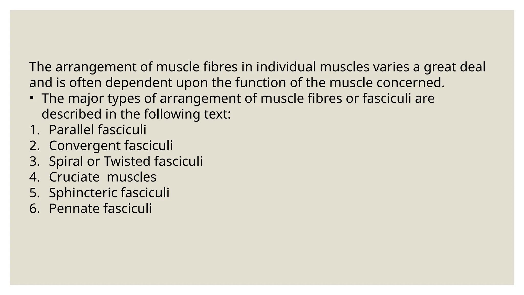 Types of skeletal muscles fibres by G.Manojna | PPT