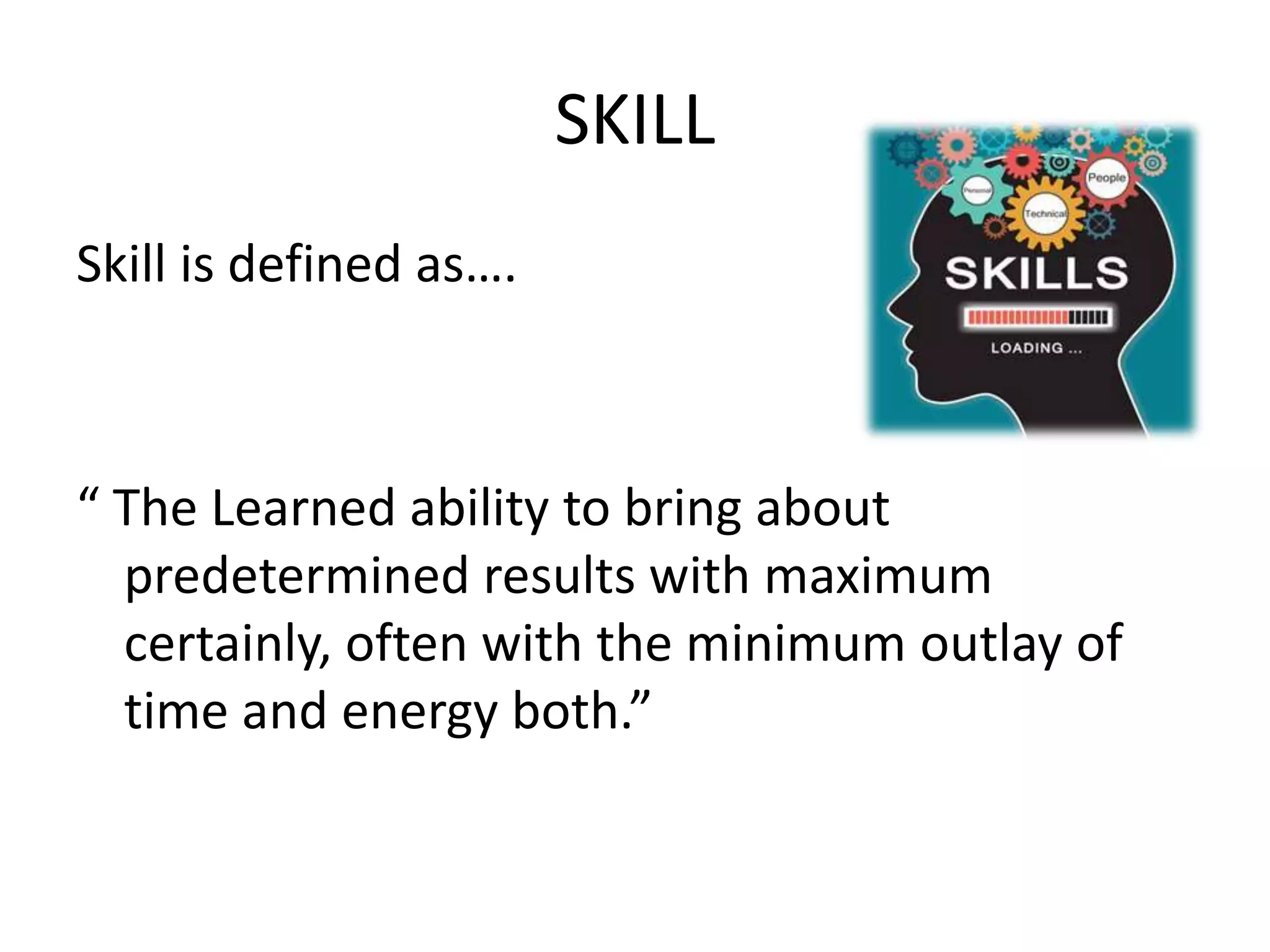 Types of skills | PPTX