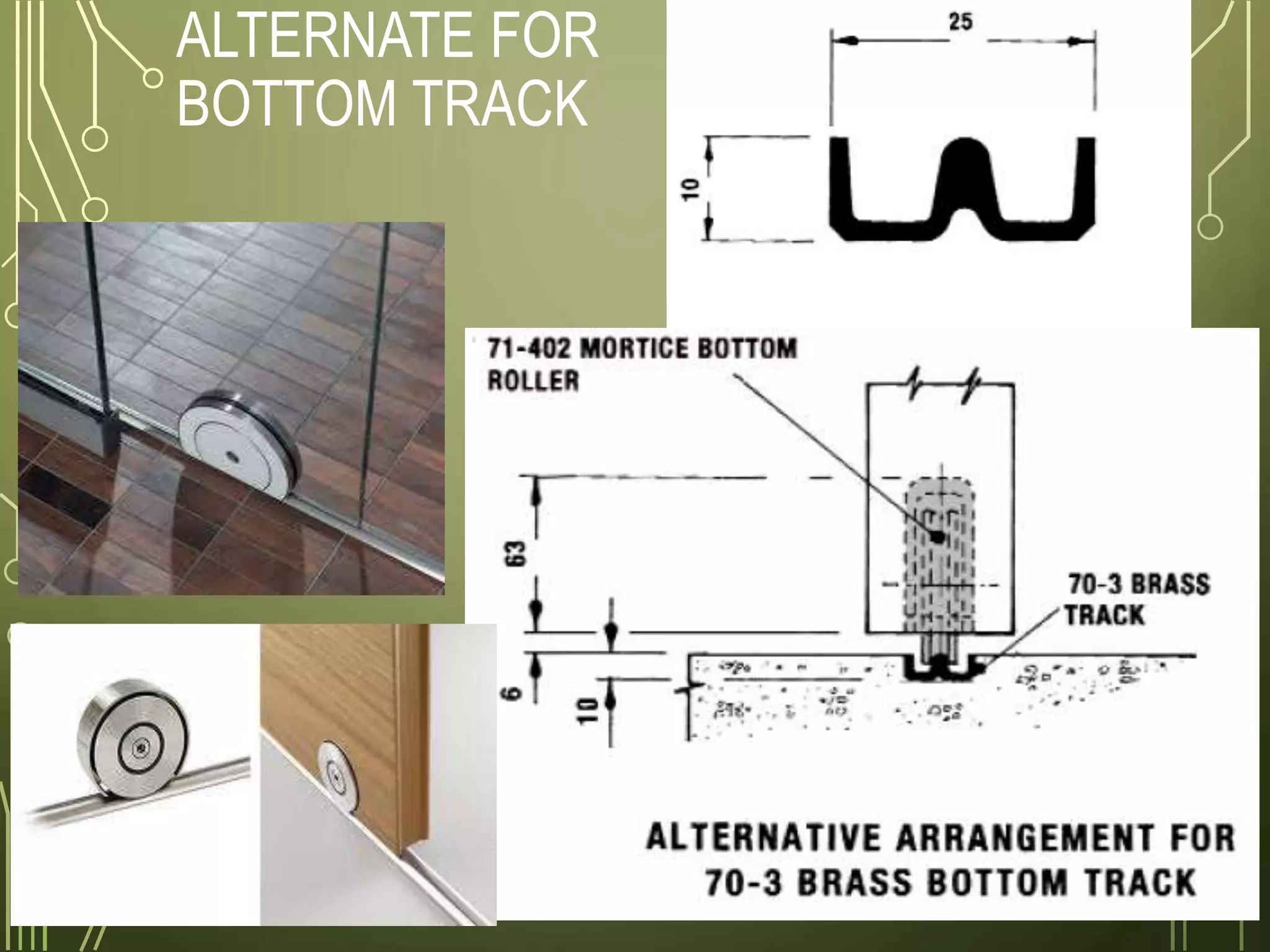 Types of sliding doors systems | PPTX