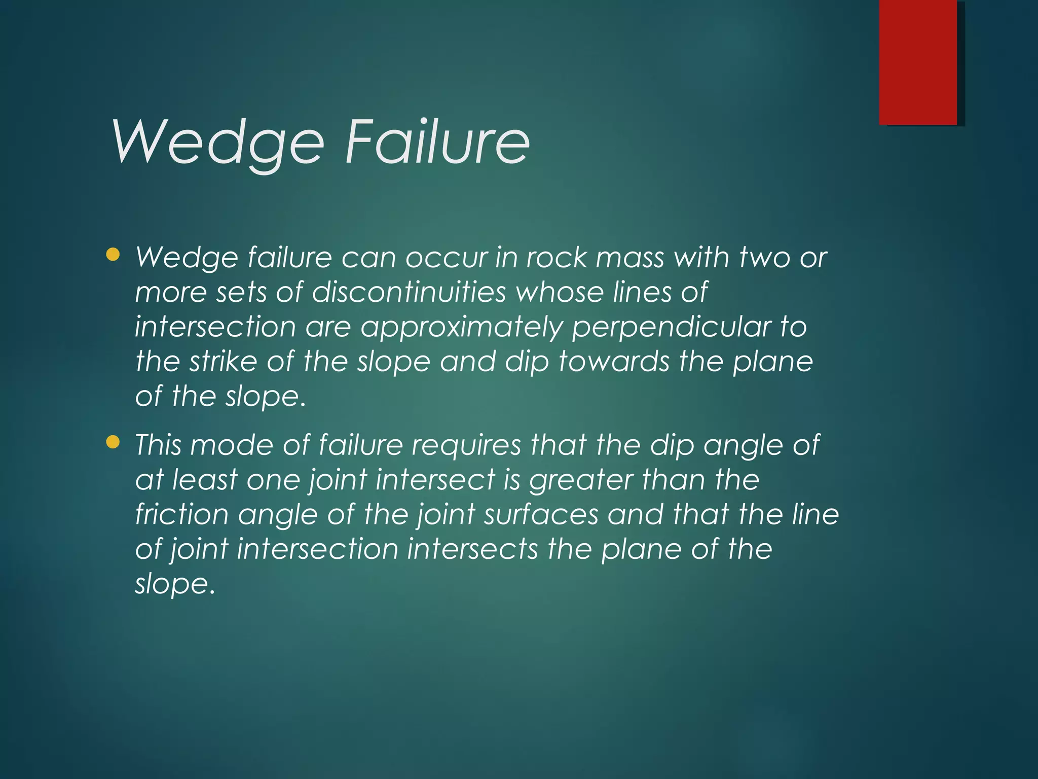 Types of slope failures | PPT