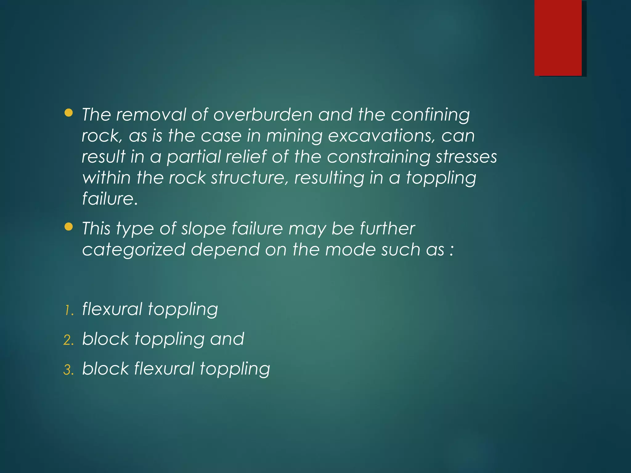Types of slope failures | PPT