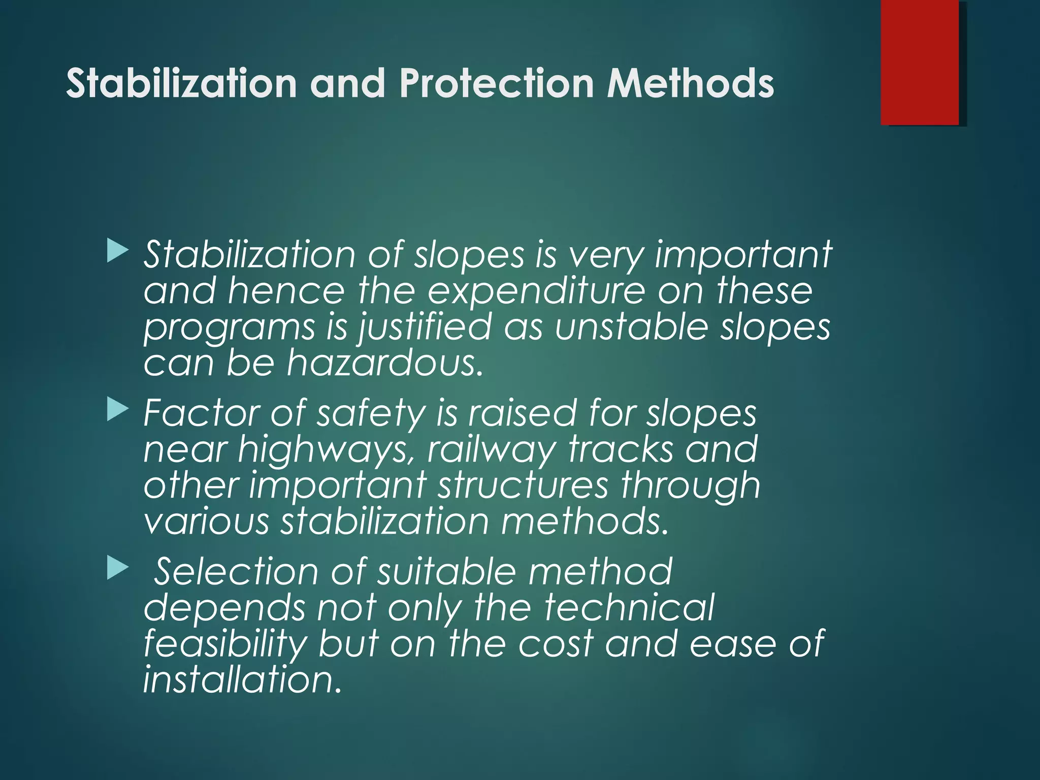 Types of slope failures | PPT