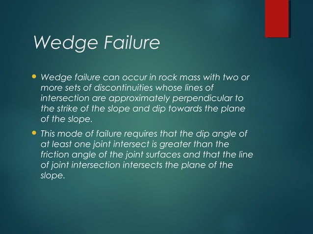 Types of slope failures | PPT