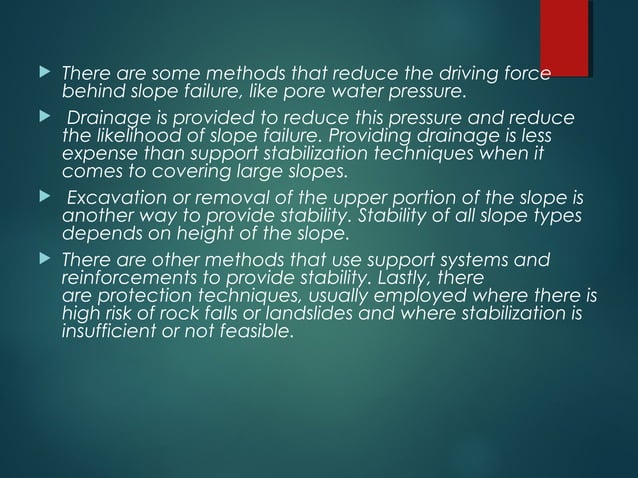 Types of slope failures | PPT