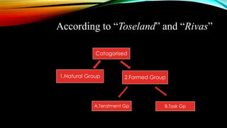 Types of Social Groups | PPTX