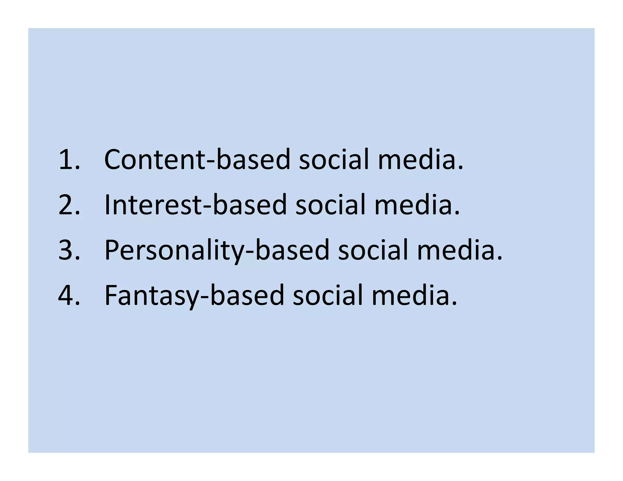 Types of Social Media - A Review | PDF