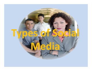 Types of Social Media - A Review | PPT