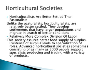Types of societies | PPTX