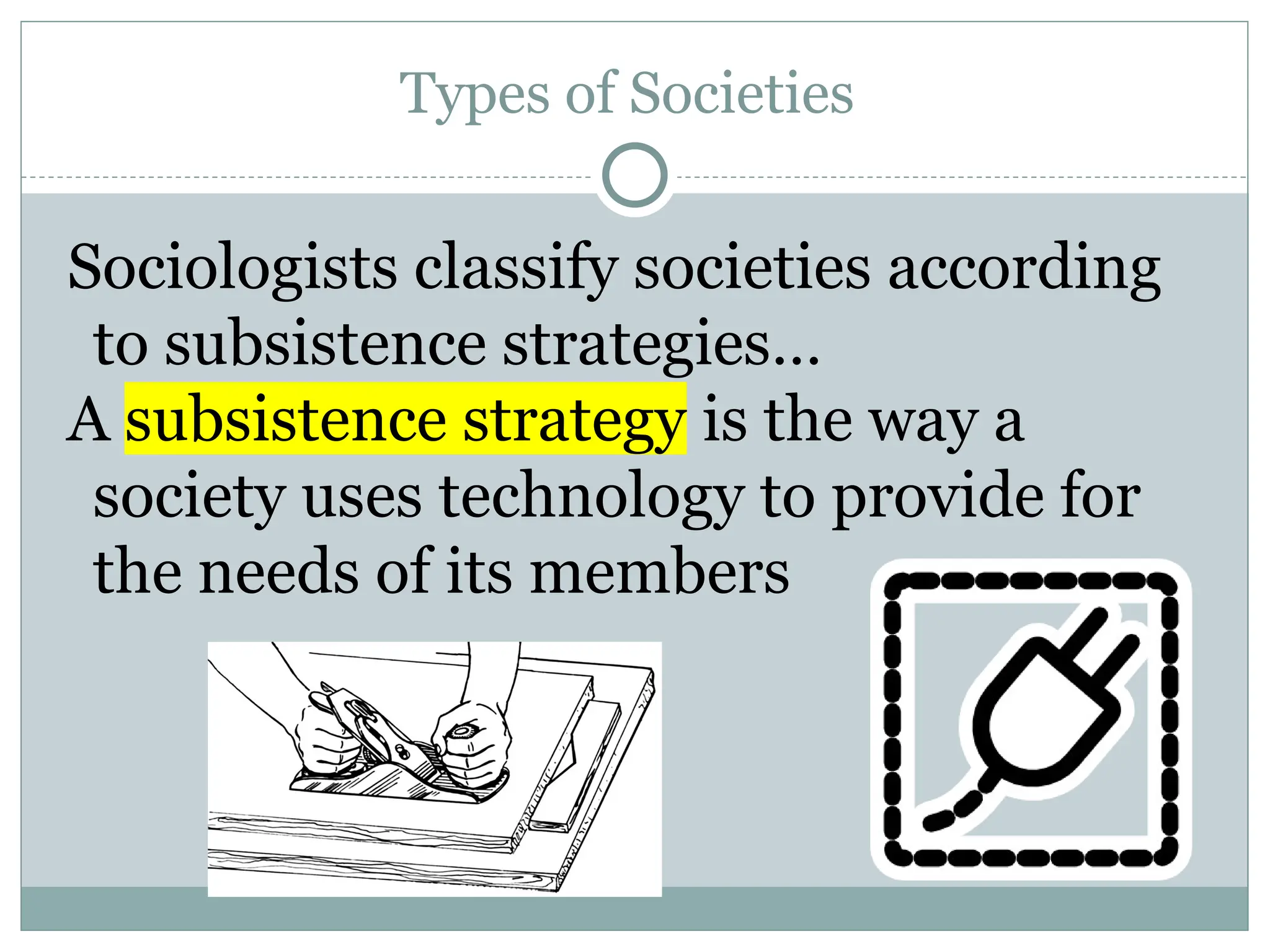 The different types of Societies Powerpoint | PPTX