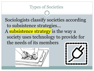 The different types of Societies Powerpoint | PPTX