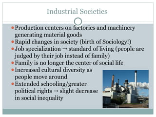 The different types of Societies Powerpoint | PPTX