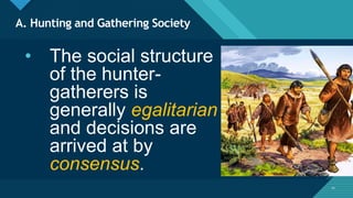 Types of society | PPTX