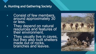 Types of society | PPTX