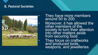Pastoral Societies