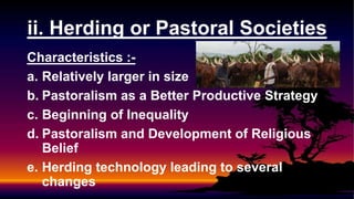 Types of society | PPTX