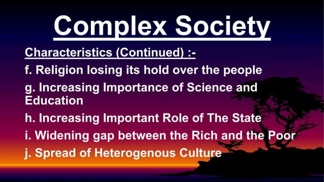 Types of society | PPTX | Agriculture | Industries