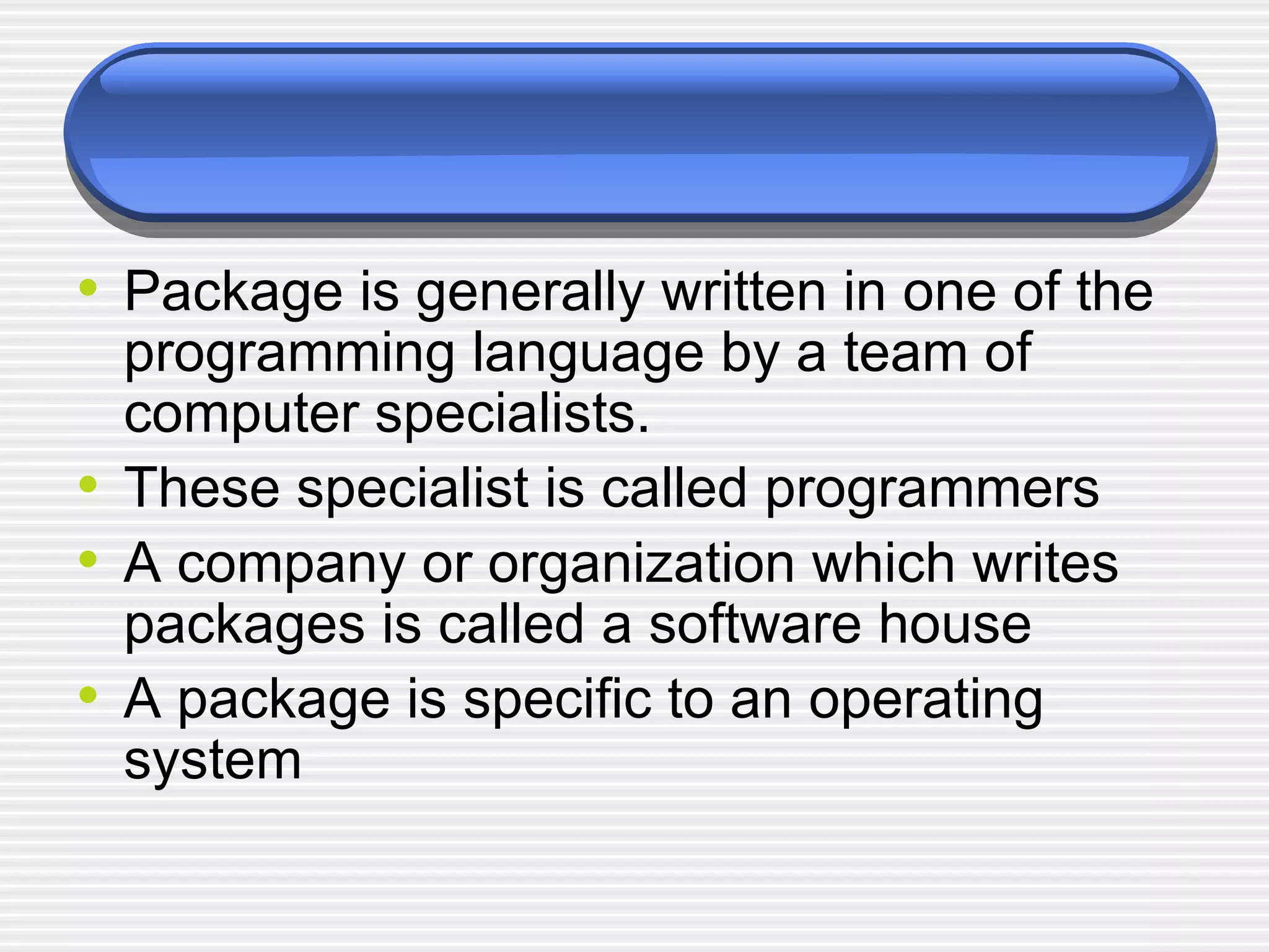 Types of software | PPT
