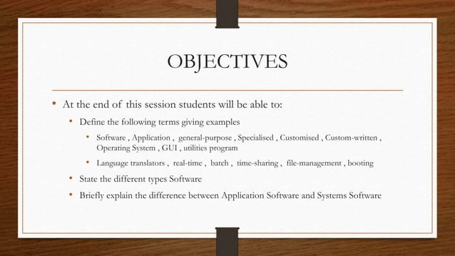 Types of software | PPSX | Operating Systems | Computer Software and Applications