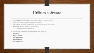 Types of software | PPSX