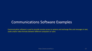 Types of software | PPTX