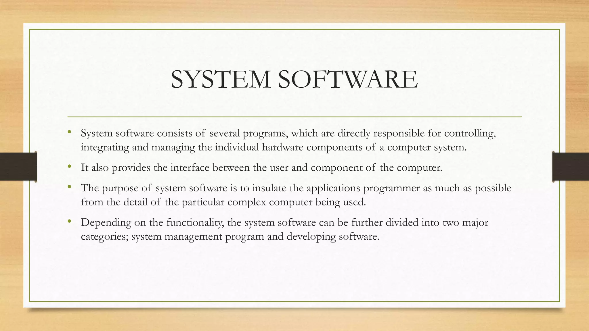 Types of software | PPT