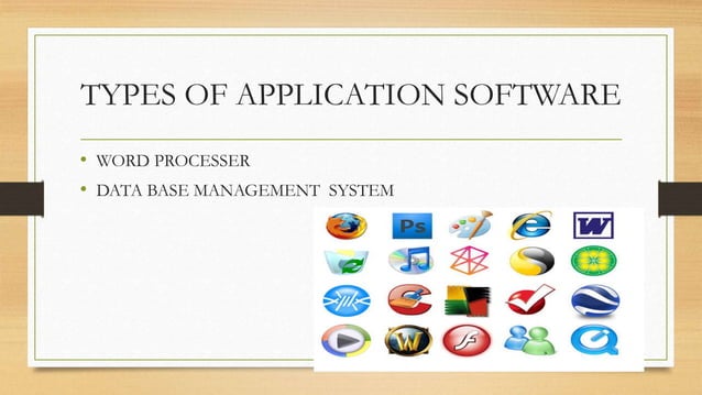 Types of software | PPT