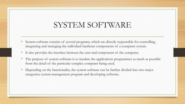 Types of software | PPT