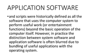 Types of software | PPT