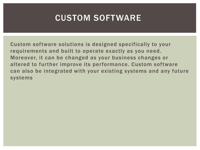 Types of software, advantages and disadvantages | PPTX | Shareware and Freeware | Computer ...