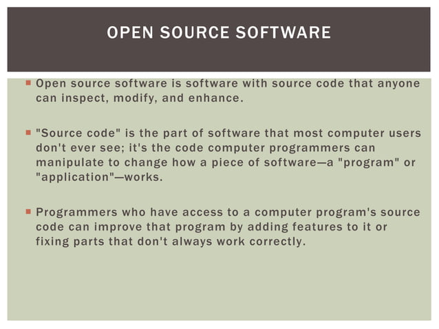 Types of software, advantages and disadvantages | PPTX | Shareware and Freeware | Computer ...