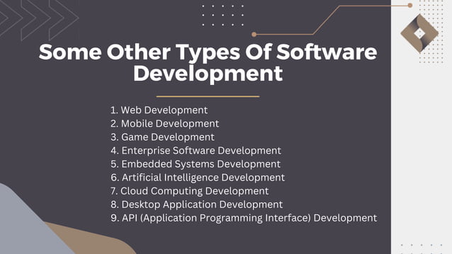 Types Of Software Development - SynergyTop | PPT