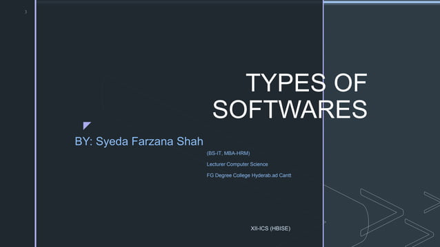 Types of software | PPT