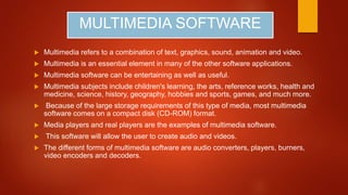 System and Application Software of Computer | PPTX