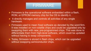 System and Application Software of Computer | PPTX