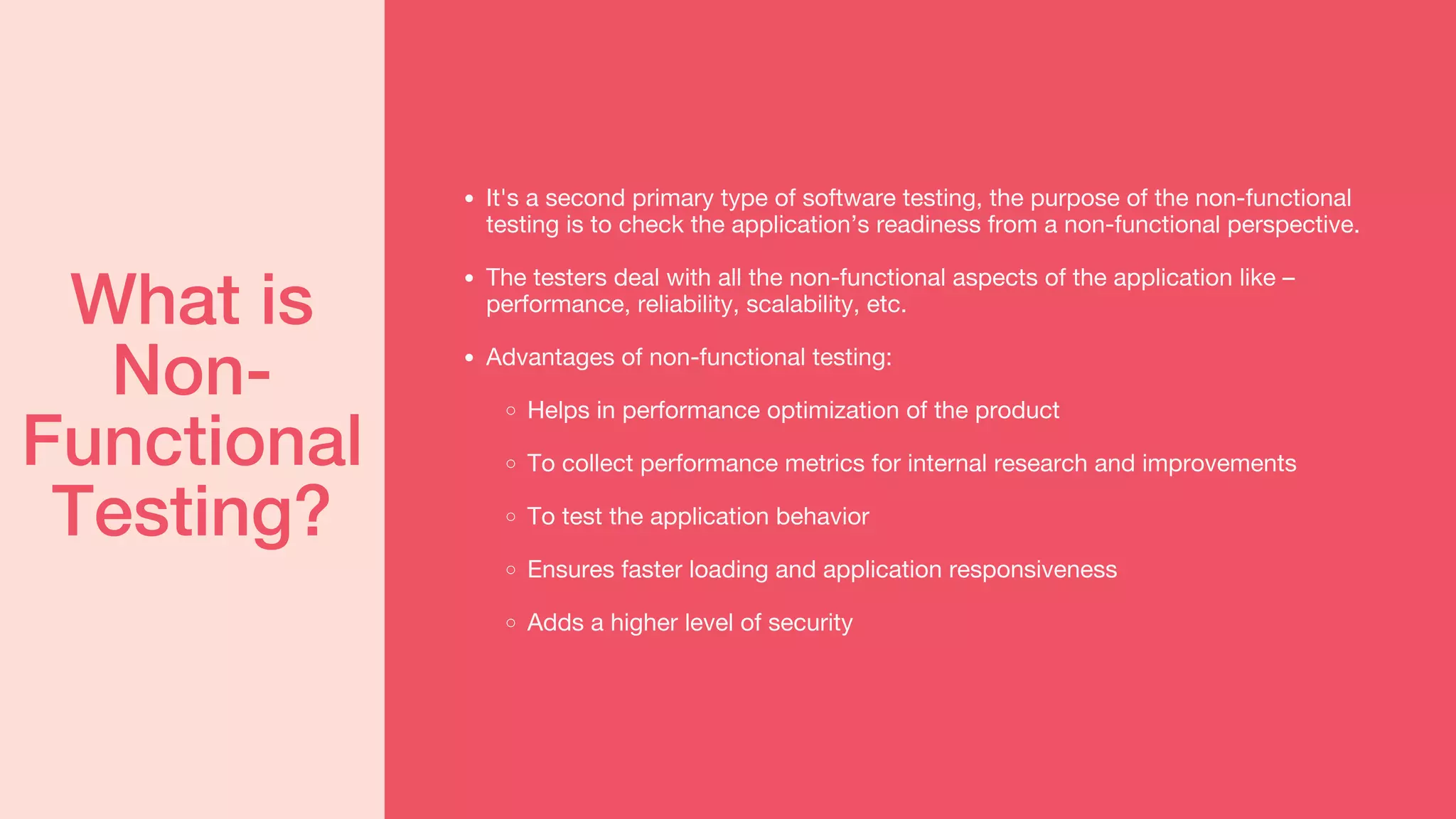 Types Of Software Testing Definition Objectives And Advantages Ppt