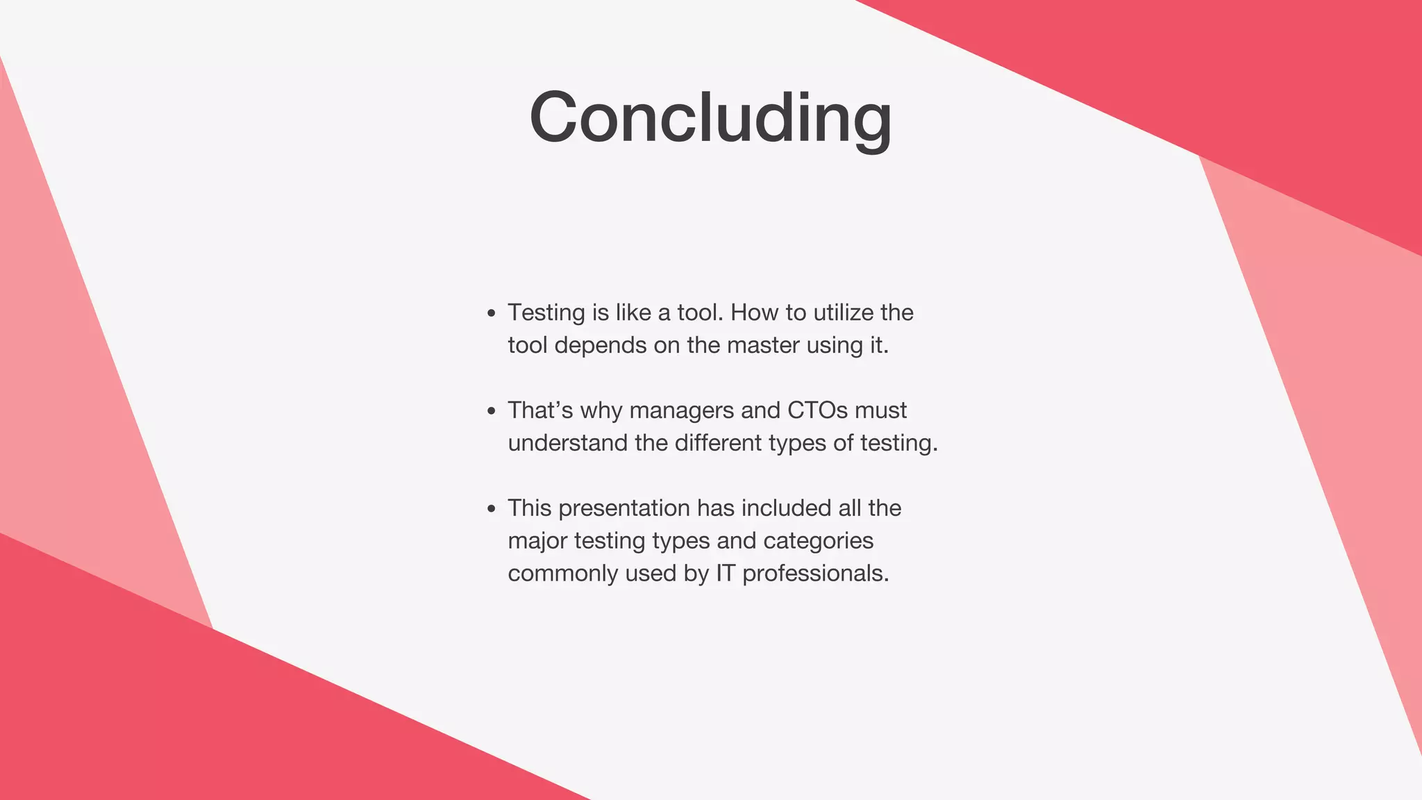 Types Of Software Testing Definition Objectives And Advantages Ppt