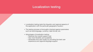 Types of Software Testing: Definition, Objectives and Advantages | PPT