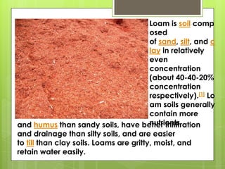 Types of soil | PDF | Geology | Science